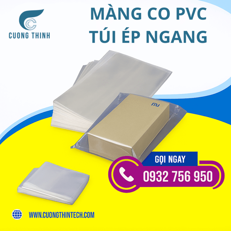 Màng co PVC túi ép ngang